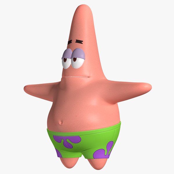 Patrick Star Movie Character Cinematic 8K 3D model - TurboSquid 2025270