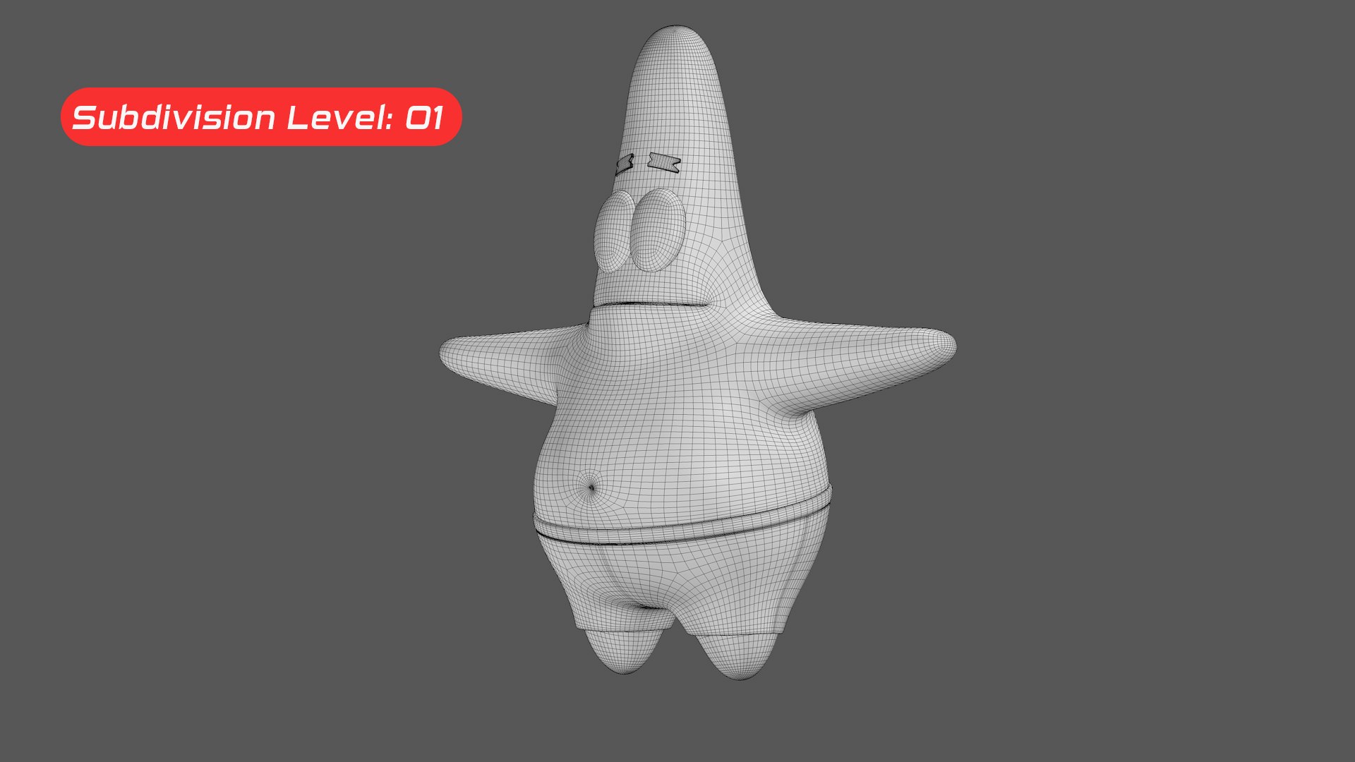 Patrick Star Movie Character Cinematic 8K 3D Model - TurboSquid 2025270