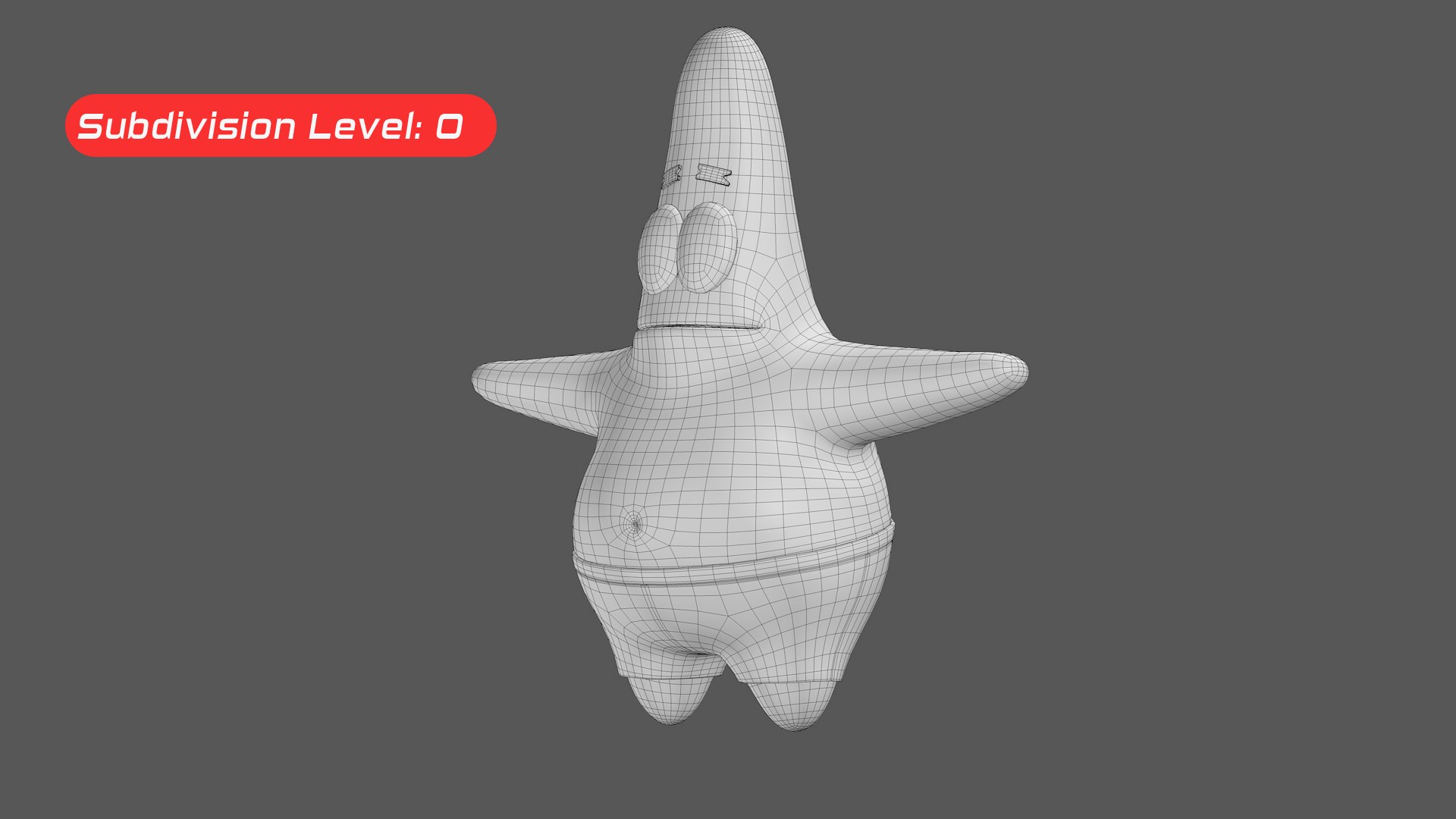 Patrick Star Movie Character Cinematic 8K 3D Model - TurboSquid 2025270