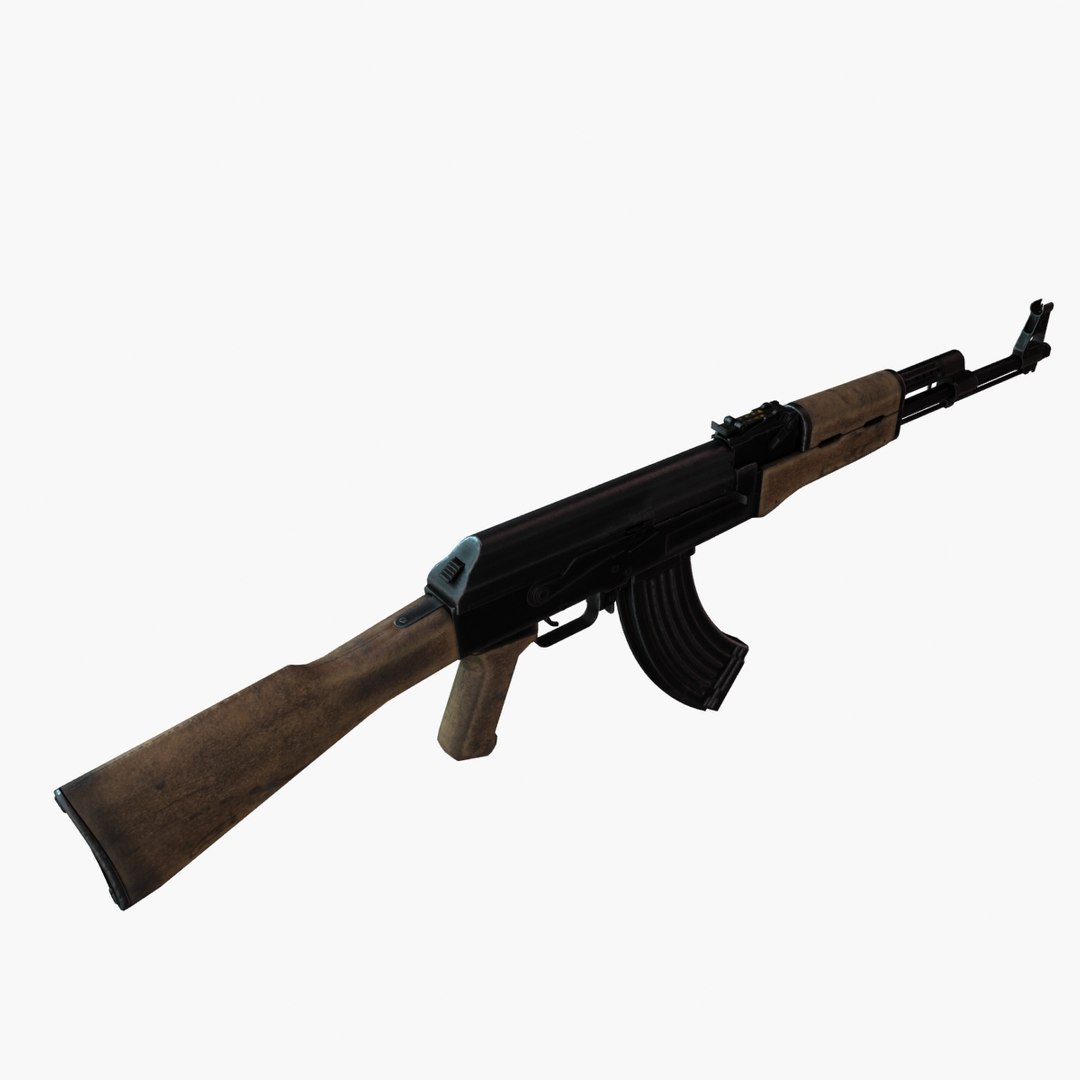 3d Rifle Ak Model
