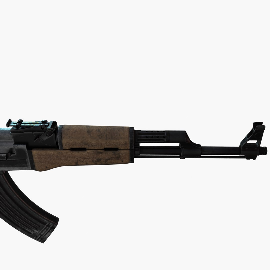 3d Rifle Ak Model