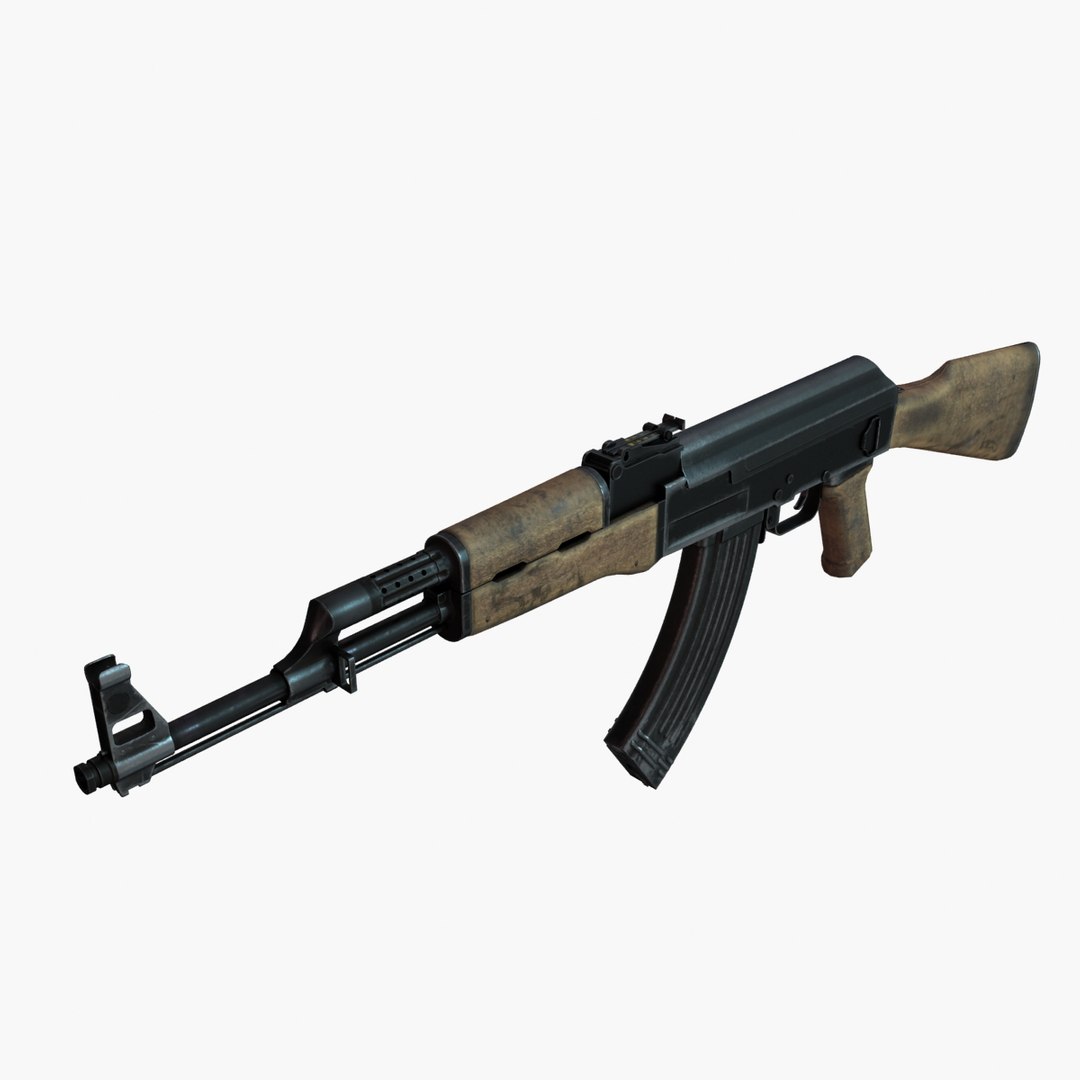 3d Rifle Ak Model