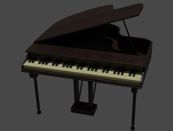 Piano keyboard 3D model - TurboSquid 1582673