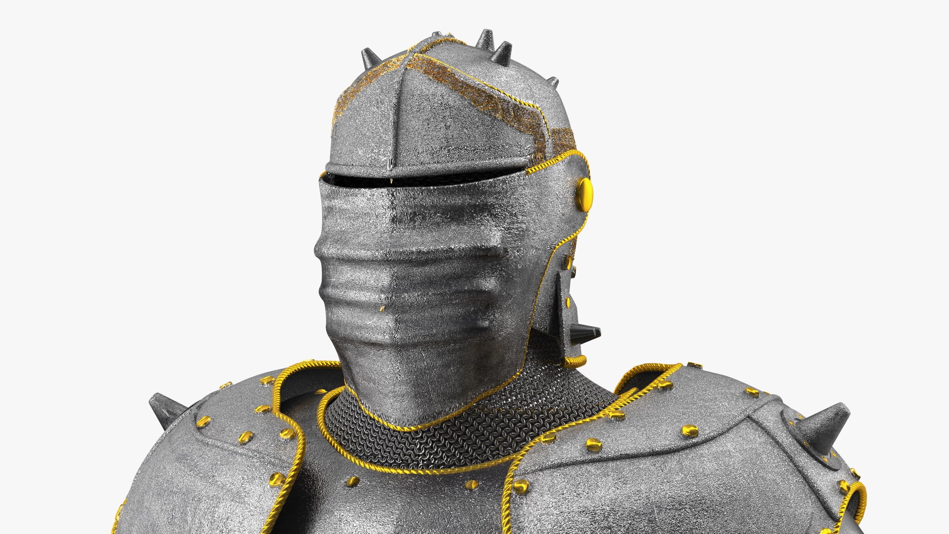 Medieval Knight Armor Suit With Intricate Patterns 3D Model ...