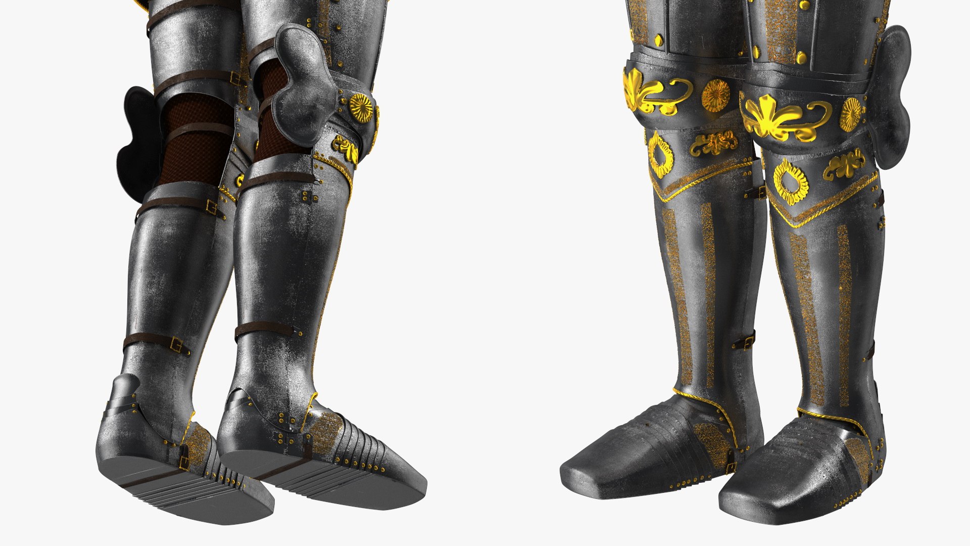 Medieval Knight Armor Suit With Intricate Patterns 3D Model ...