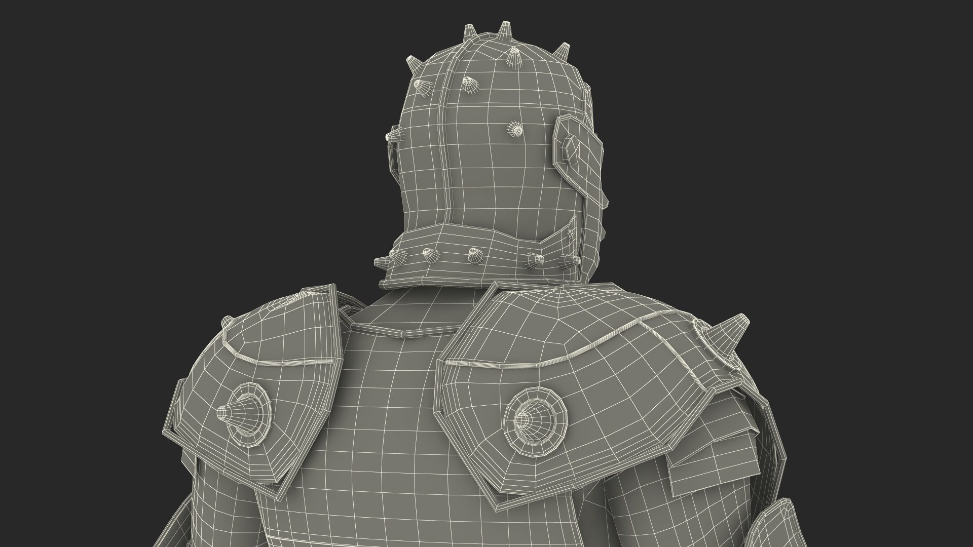 Medieval Knight Armor Suit With Intricate Patterns 3D Model ...
