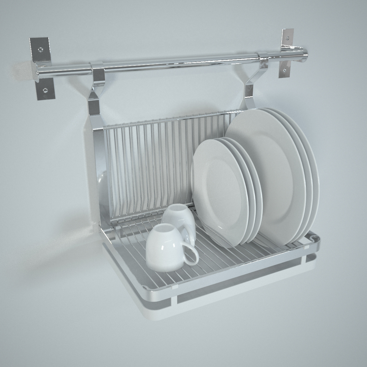 mikael grundtal dish drainer 3d model