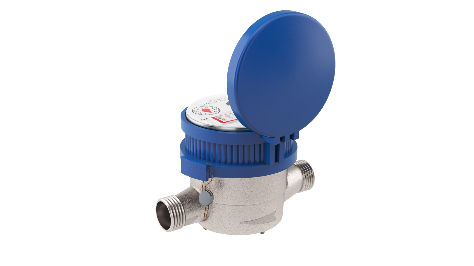 Water Meter 3D Model - TurboSquid 1971759