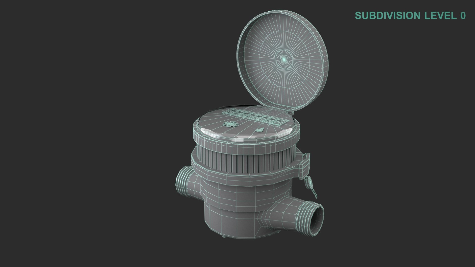 Water Meter 3D model - TurboSquid 1971759