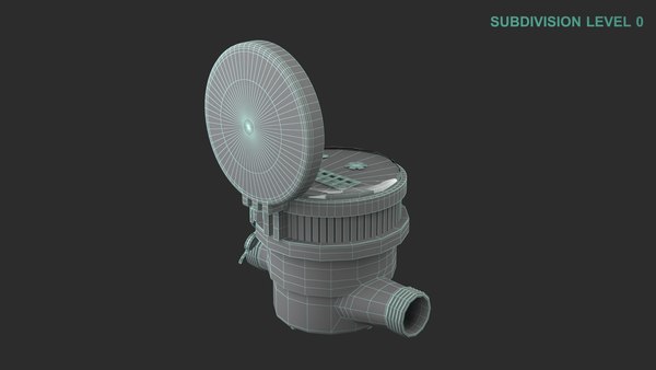 modelo 3d Medidor de agua - TurboSquid 1971759