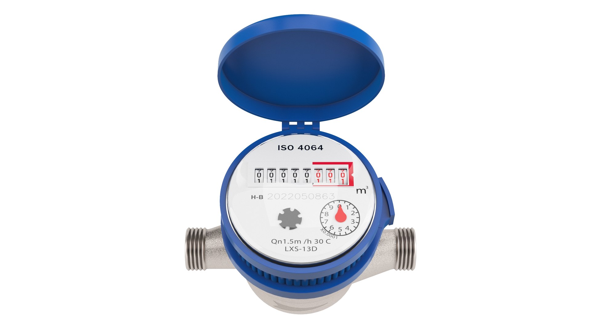 Water Meter 3D Model - TurboSquid 1971759