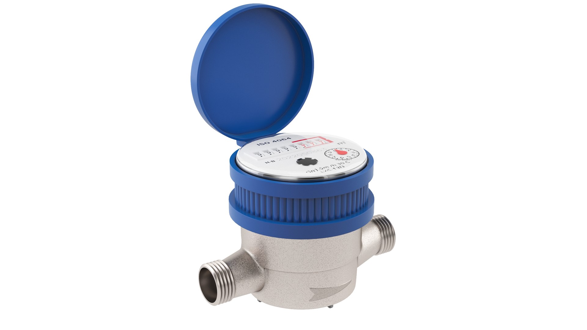 Water Meter 3D Model - TurboSquid 1971759