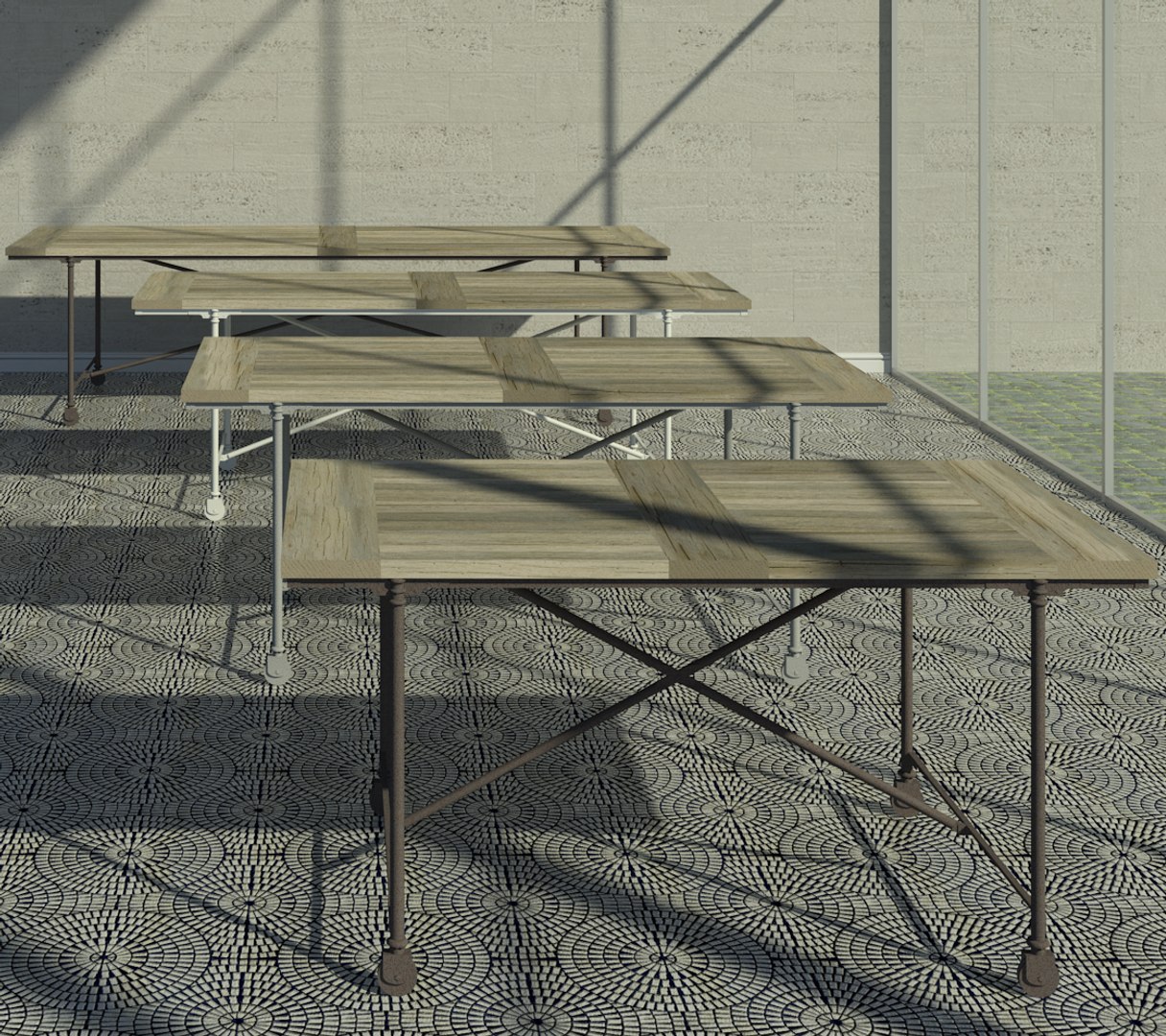 Dining Table 3d Rfa
