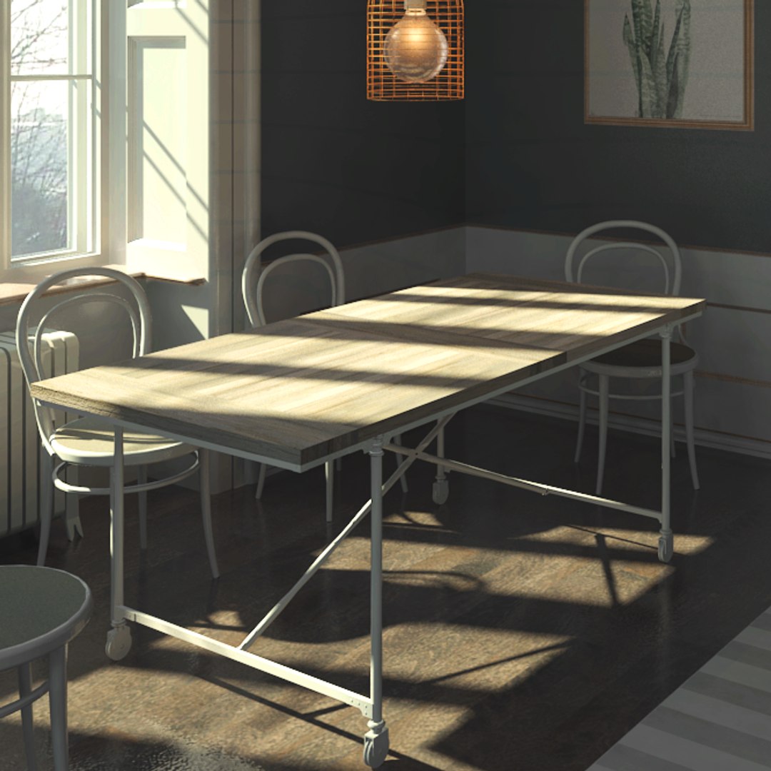 Dining Table 3d Rfa