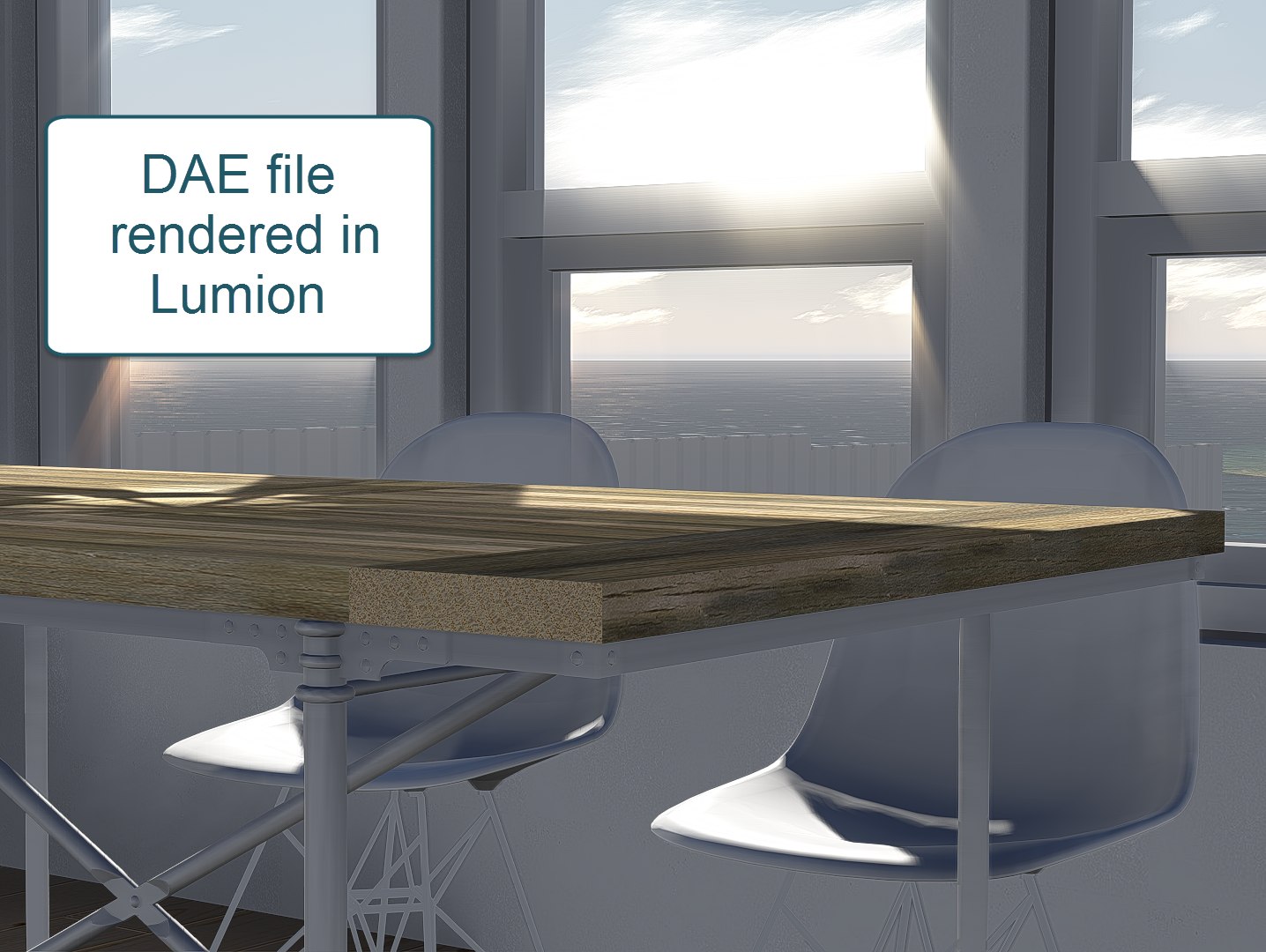 Dining Table 3d Rfa