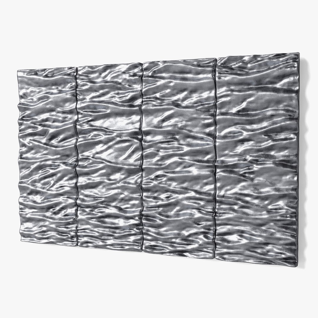 3D Model Wall Panel Seascape 4 Panels - TurboSquid 1945493