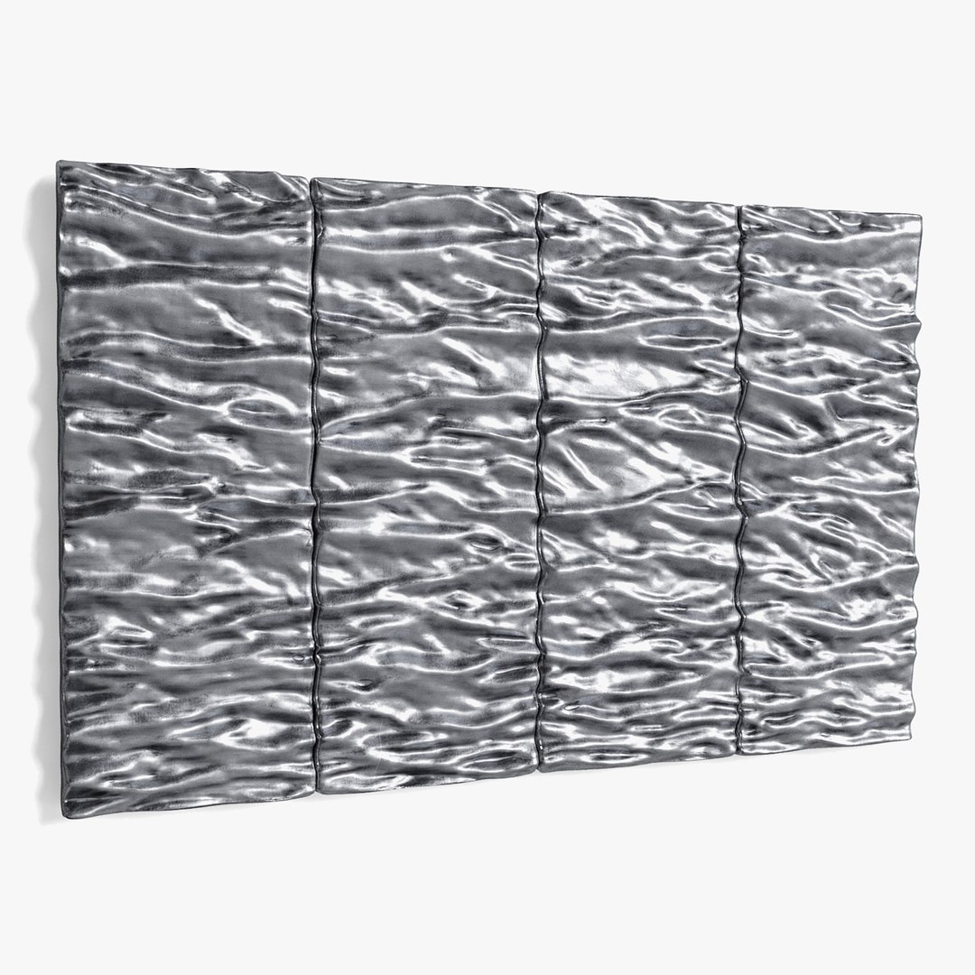 3D Model Wall Panel Seascape 4 Panels - TurboSquid 1945493