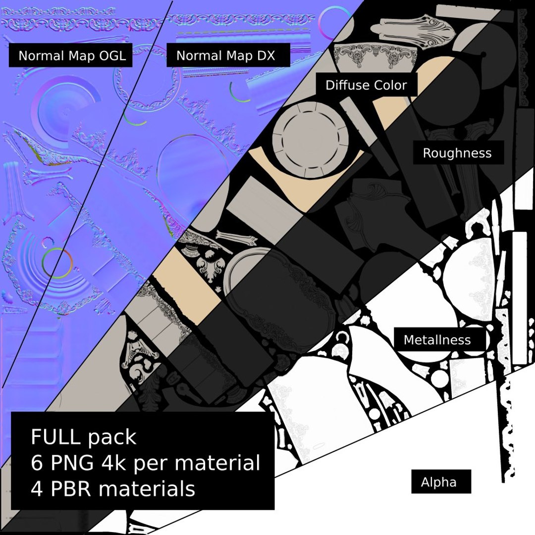 Silver Holloware Set 44 Model - TurboSquid 1452986
