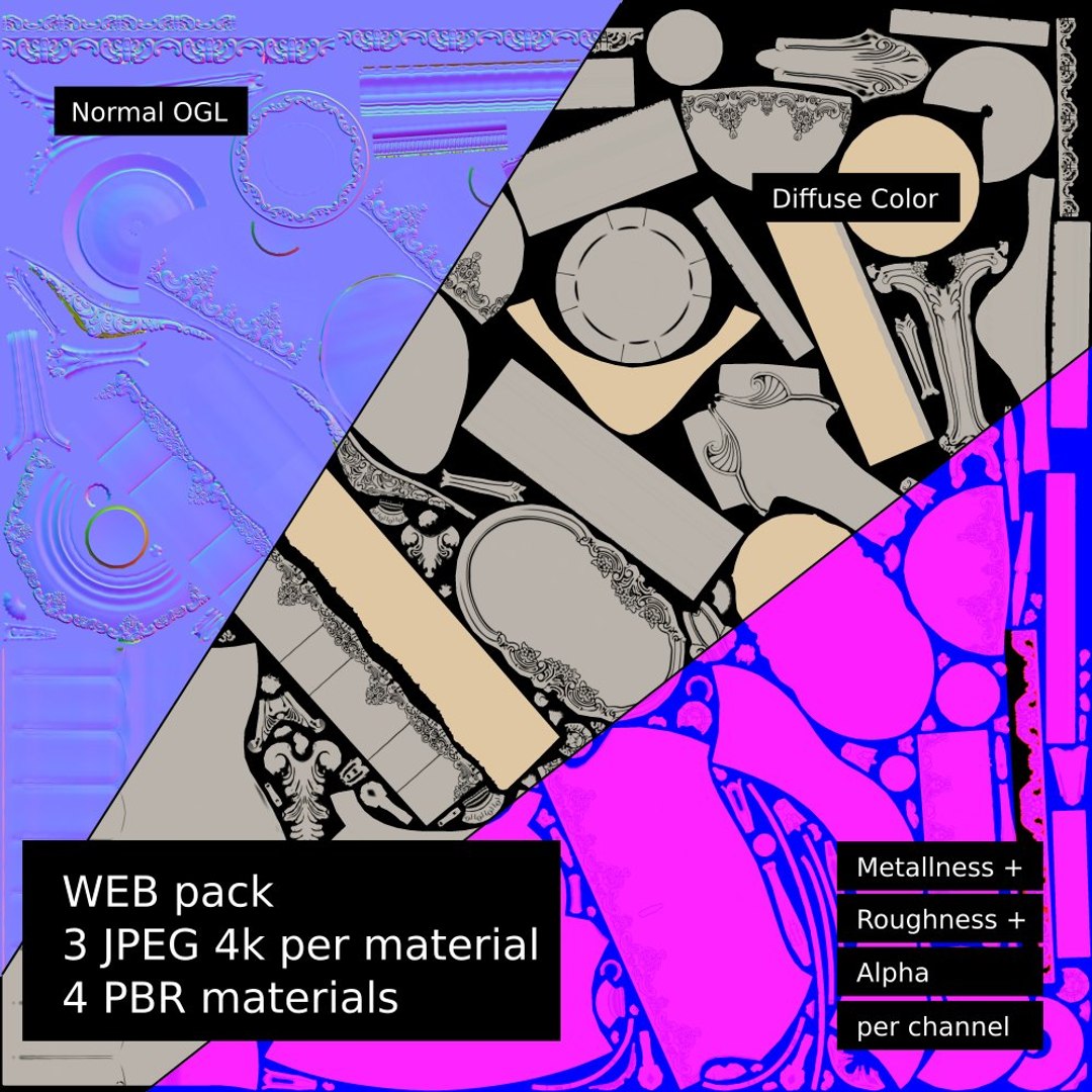 Silver Holloware Set 44 Model - TurboSquid 1452986