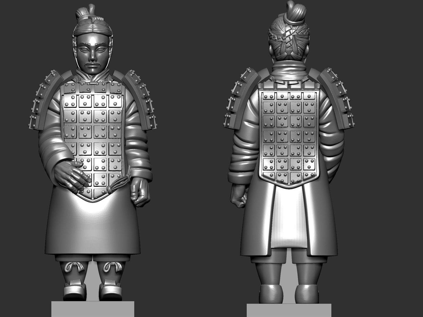 3D Terra-Cotta Warrior - TurboSquid 2168416