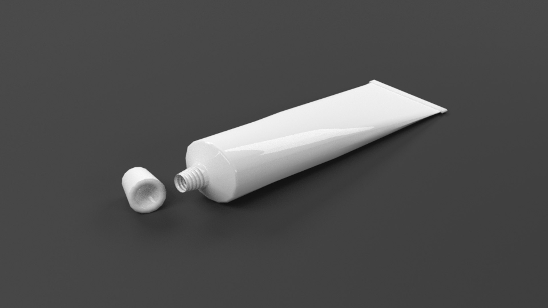 3D Toothpaste Container Model - TurboSquid 1369725