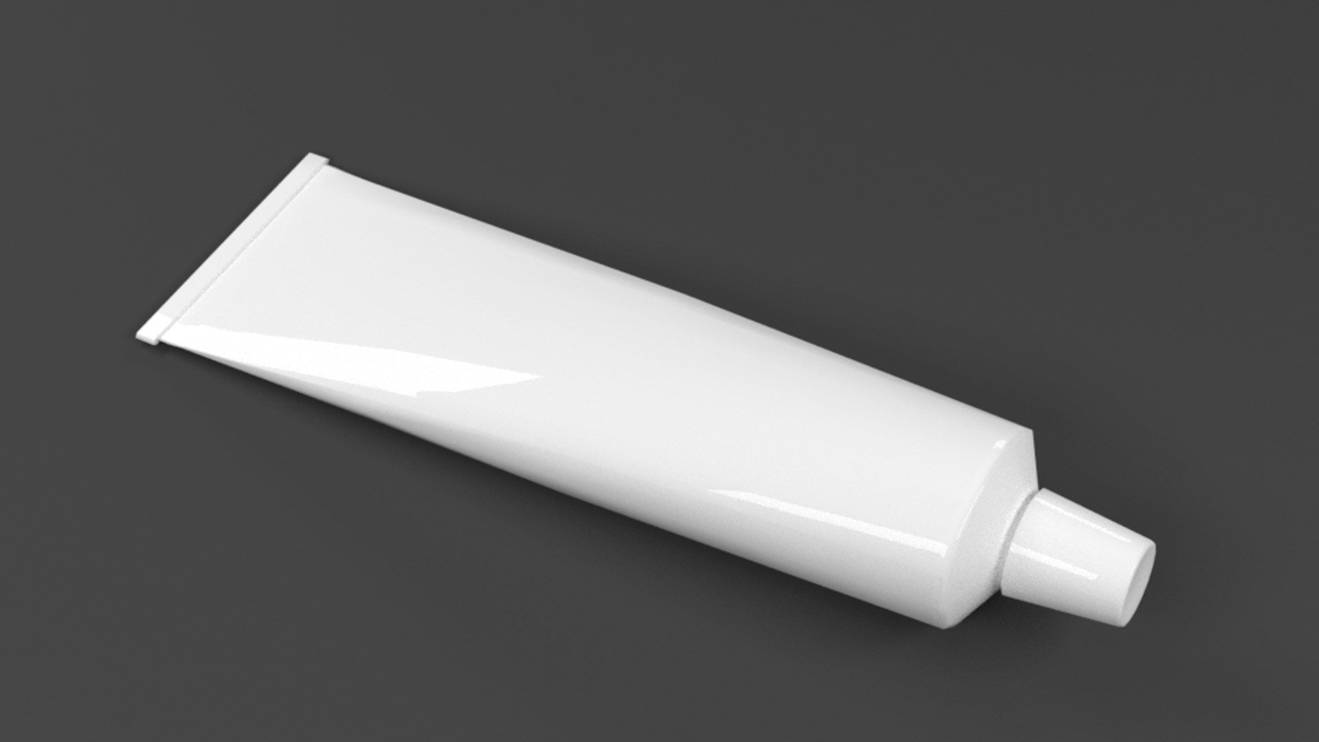 3D Toothpaste Container Model - TurboSquid 1369725