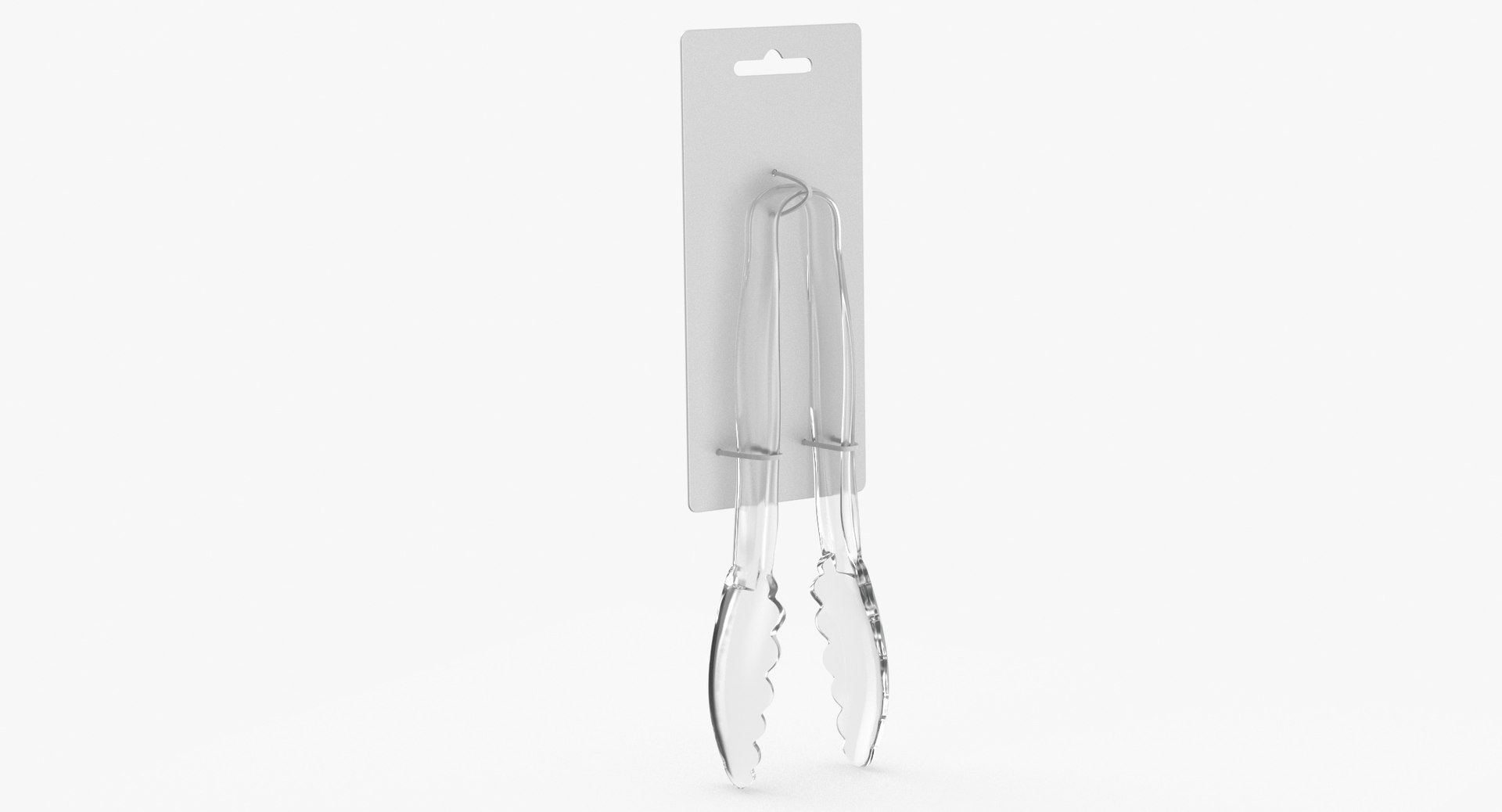 Tongs Type 01 Clear Blank And Generic Label 3D - TurboSquid 2134530