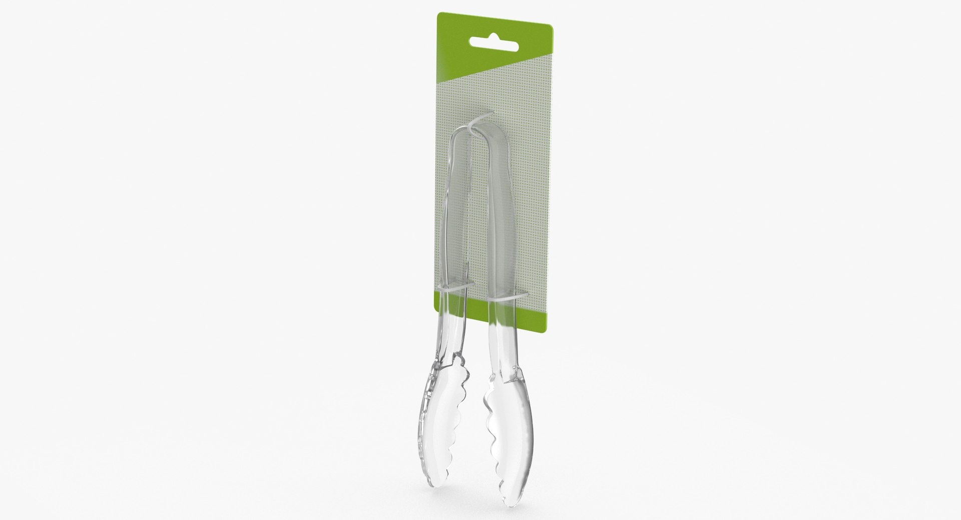 Tongs Type 01 Clear Blank And Generic Label 3D - TurboSquid 2134530