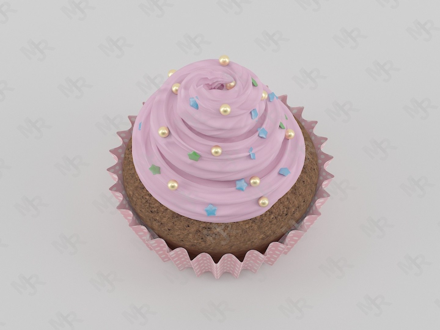 Cupcake1 Cupcake Model - TurboSquid 1198884