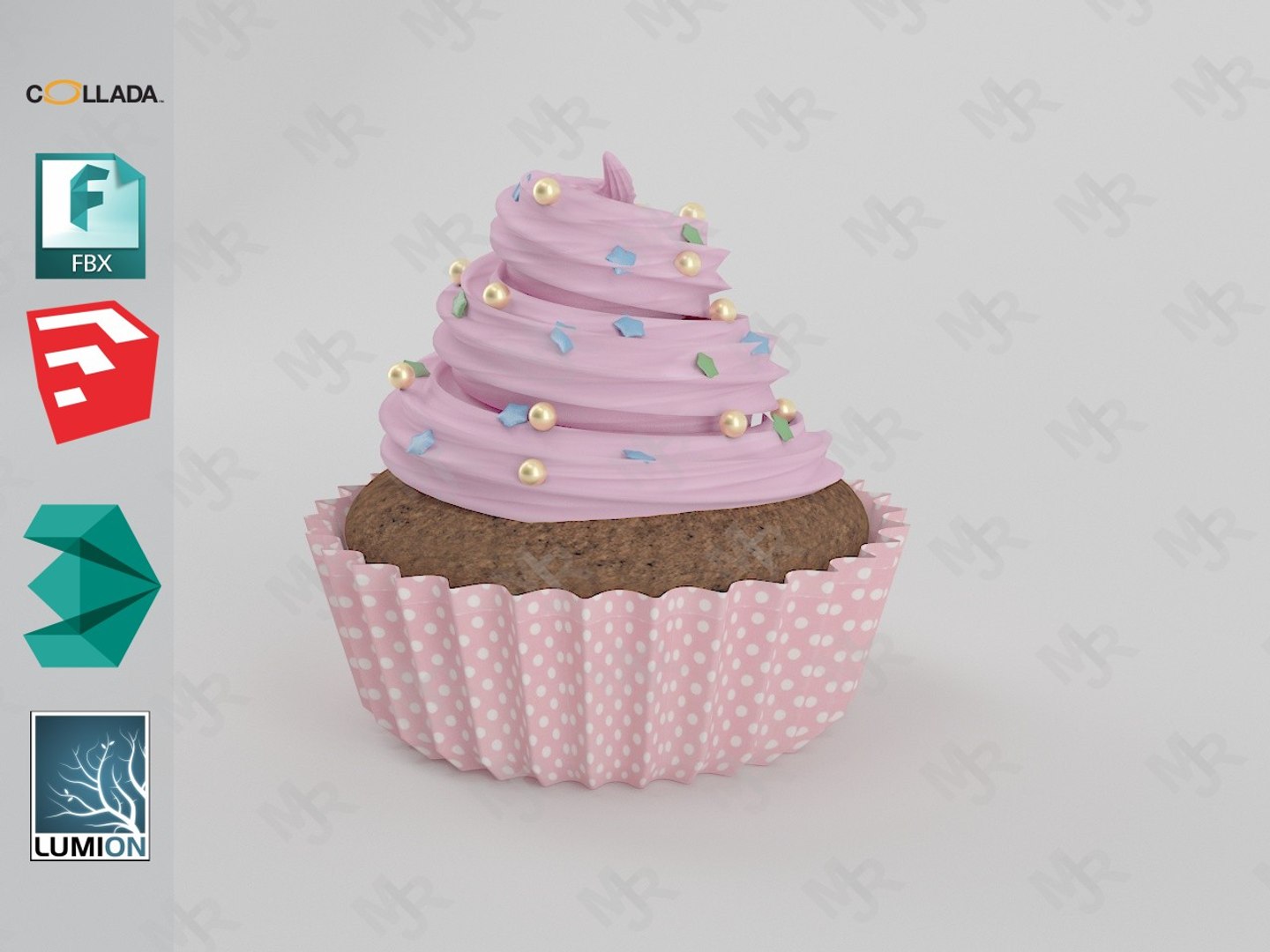 Cupcake1 Cupcake Model - TurboSquid 1198884