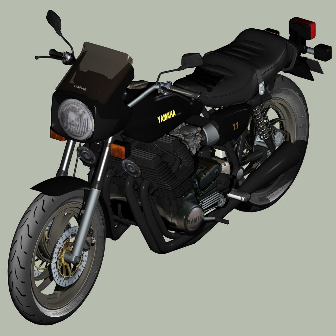 3D Classic Yamaha Model - TurboSquid 1378397