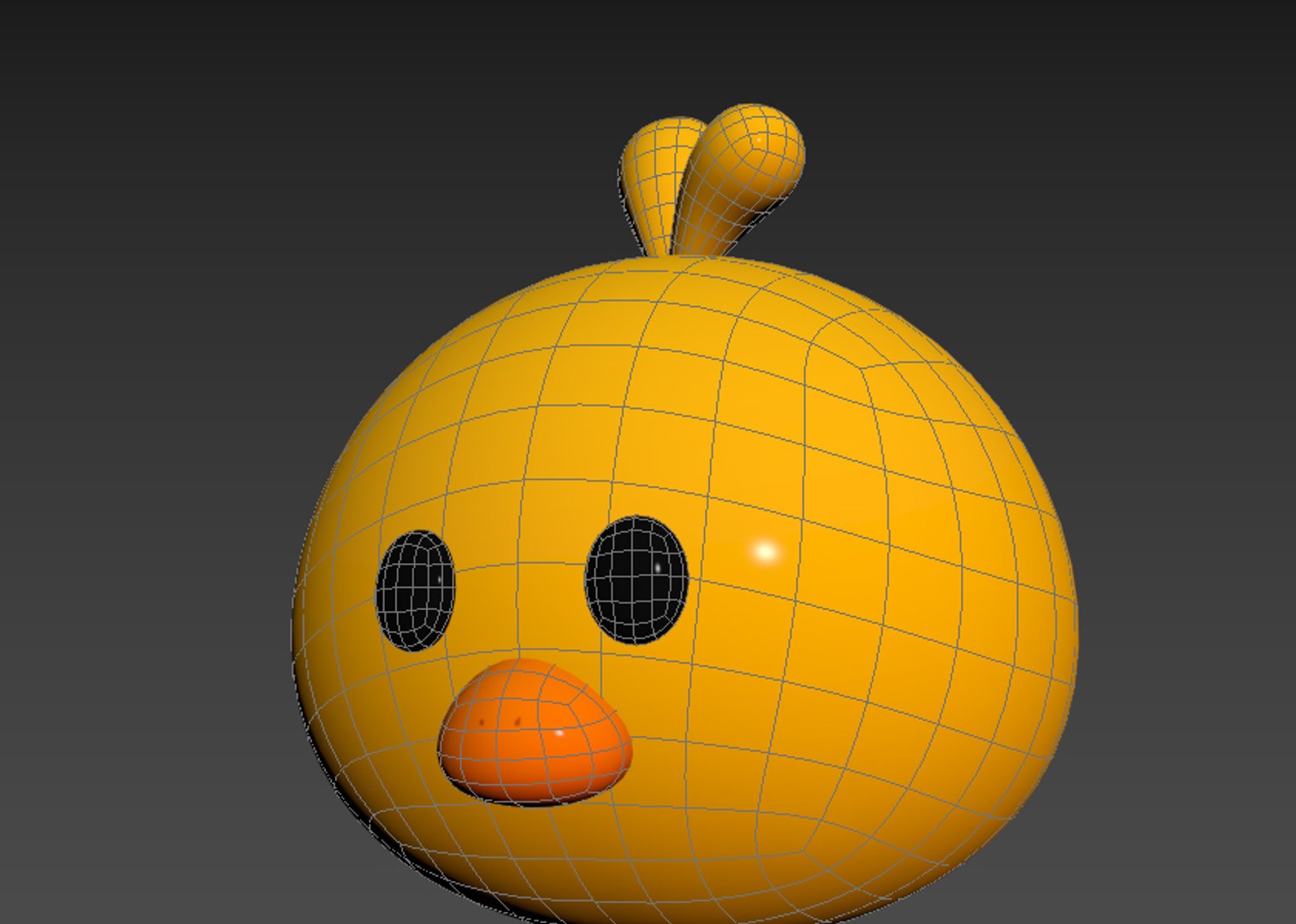 3D Chick Character - TurboSquid 1640751