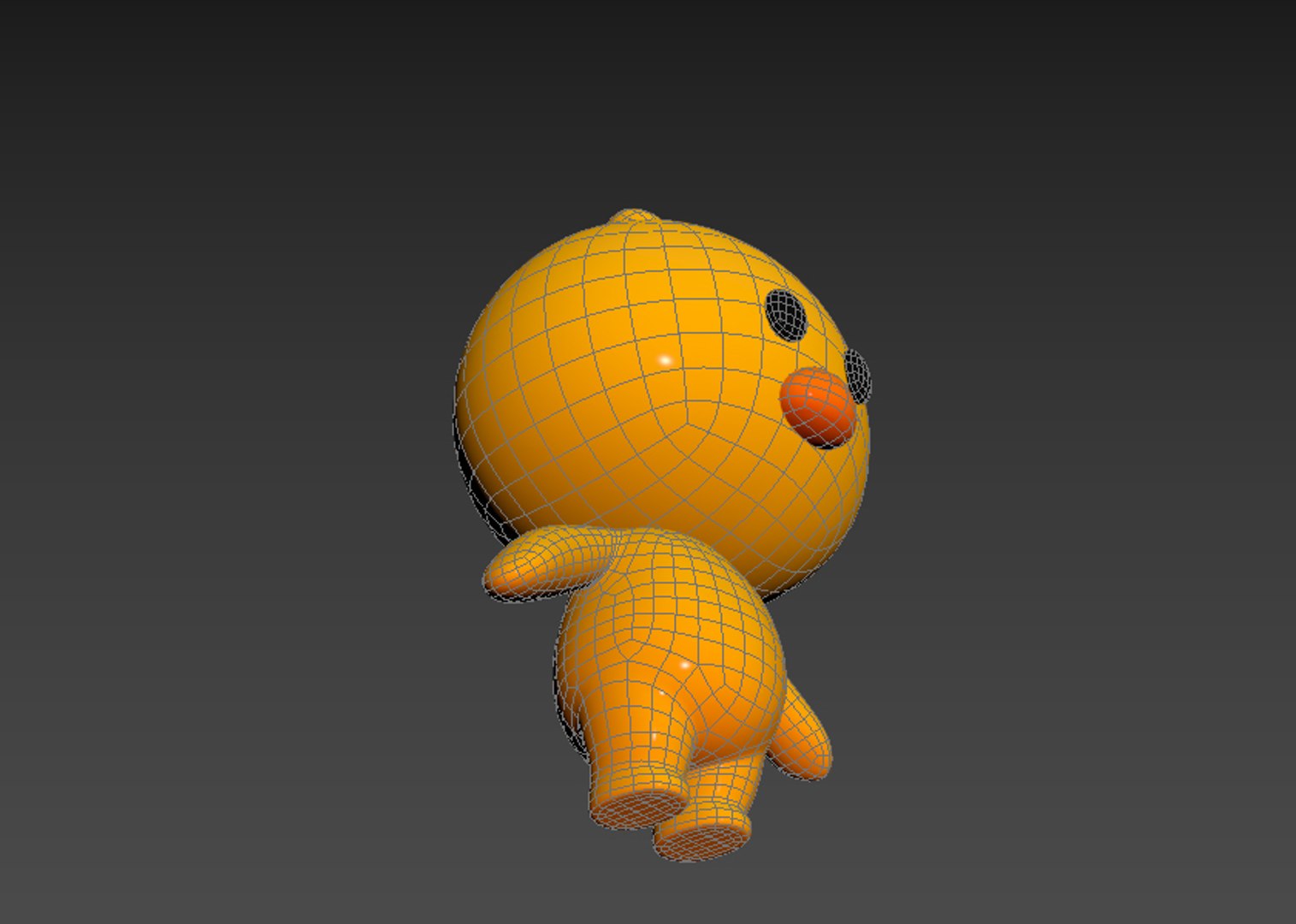 3D Chick Character - TurboSquid 1640751
