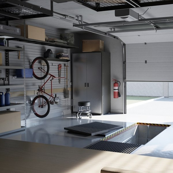 Home Garage 3D Models for Download | TurboSquid
