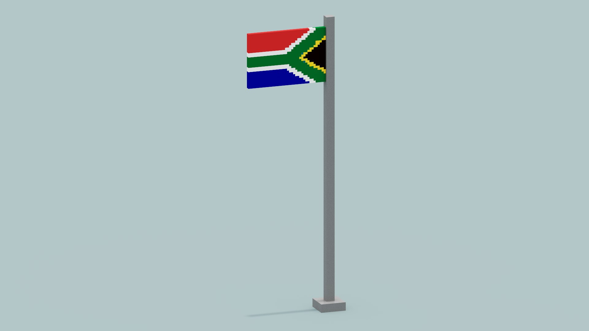 South Africa Flag 3D model - TurboSquid 1879756