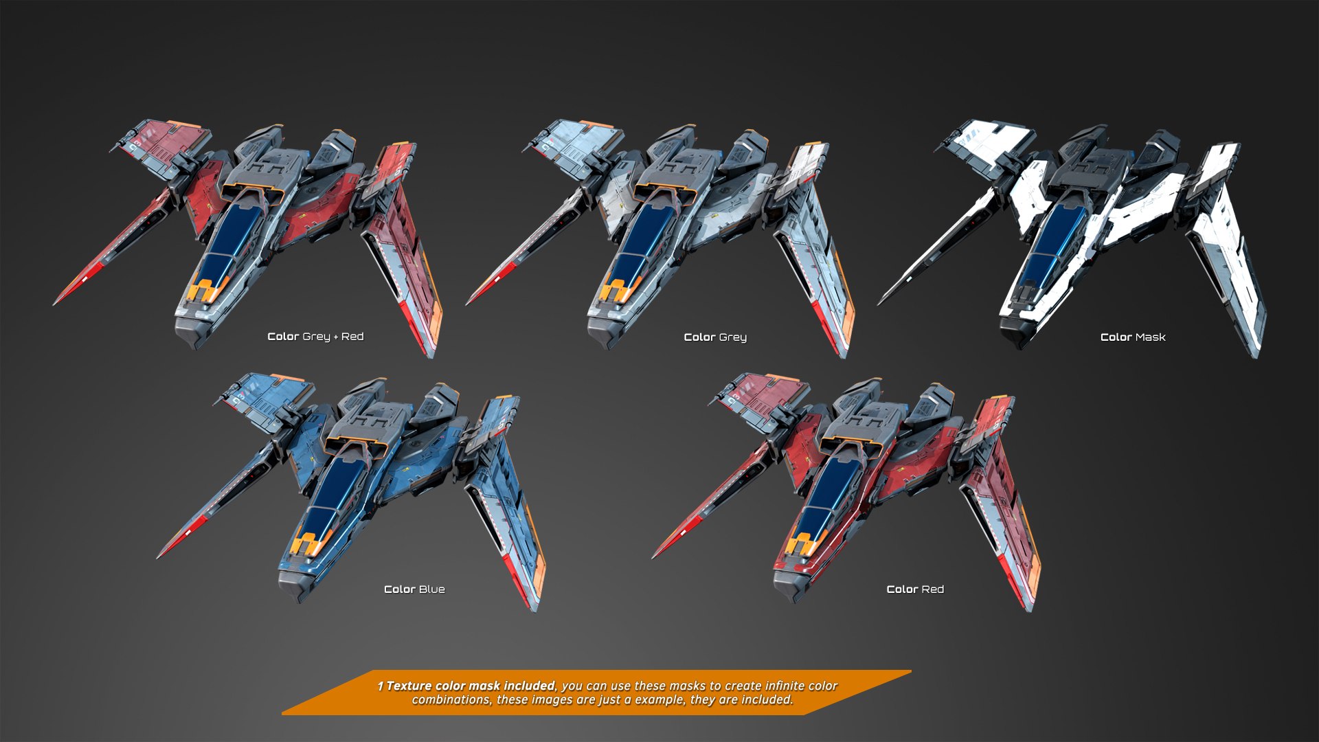 3D Model SF Tiger Fighter - TurboSquid 1789497