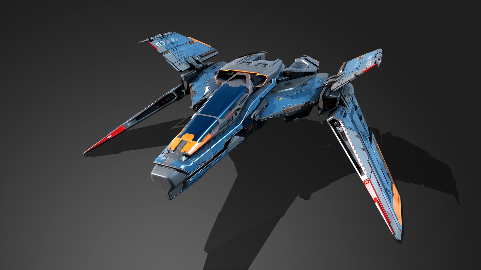 Modello 3D SF Tiger Fighter - TurboSquid 1789497