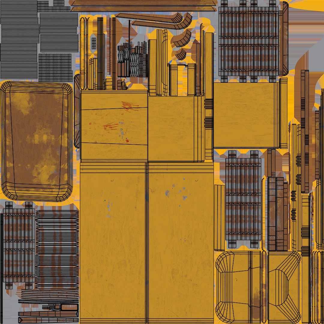 3D PBR Old Rust Freezer 8K Model - TurboSquid 1856452