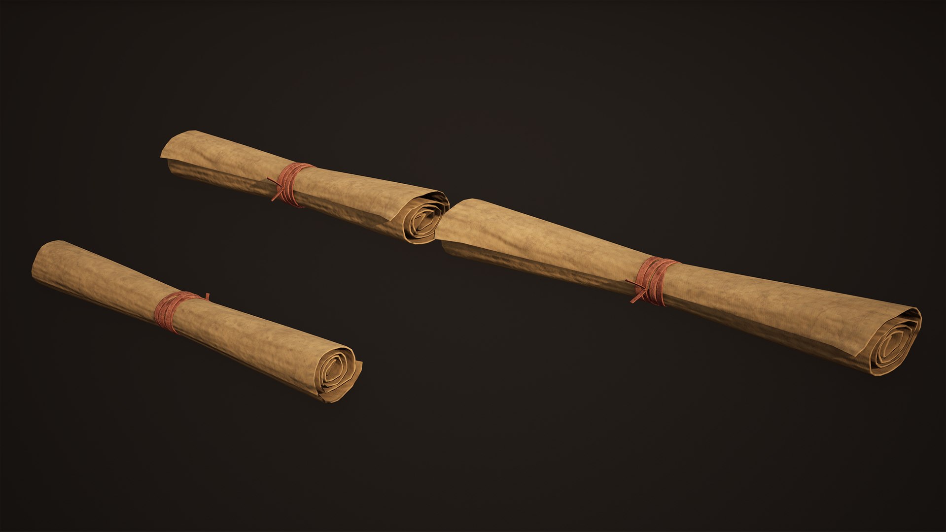 Scroll Model - TurboSquid 1686479