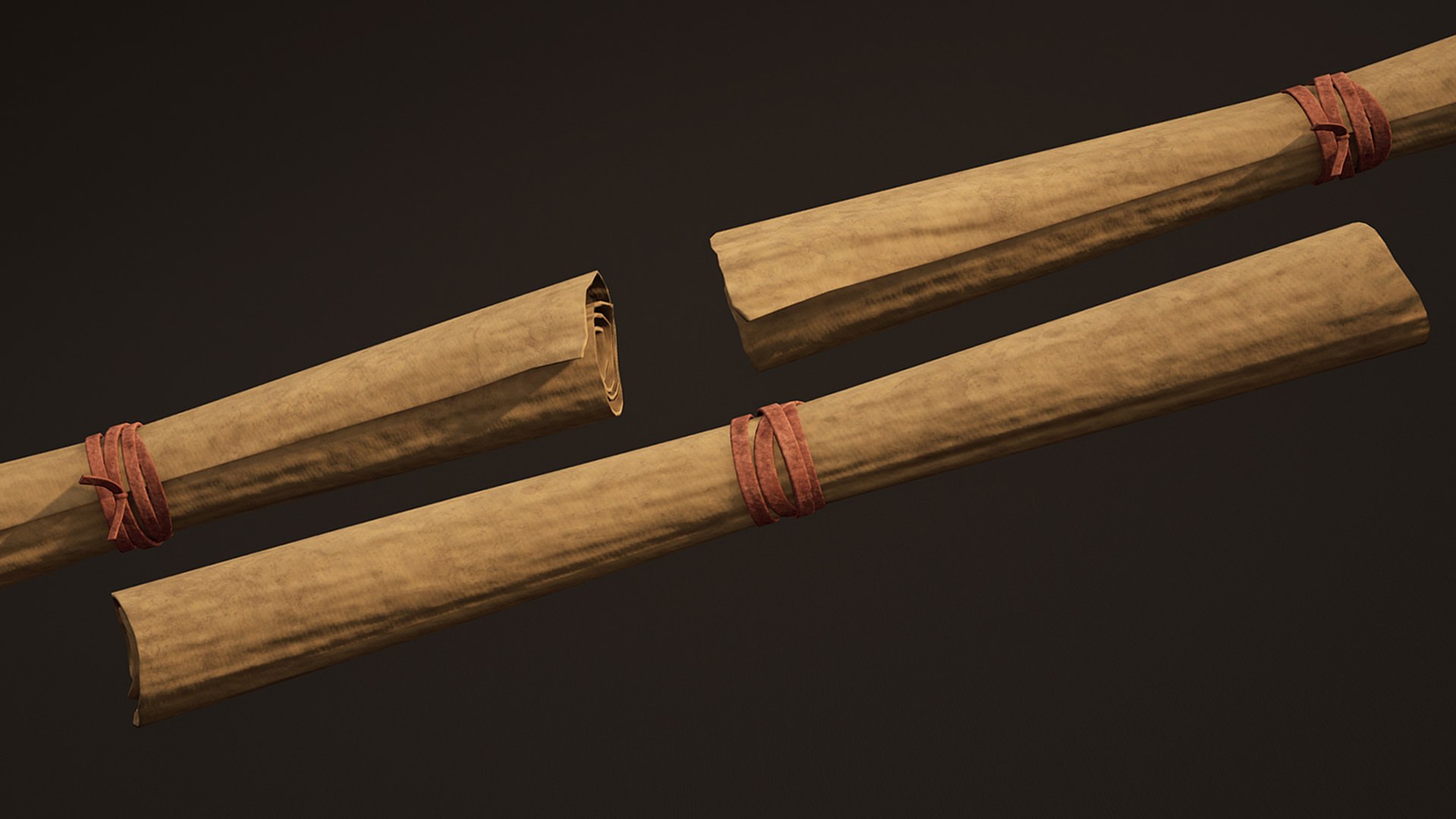 Scroll Model - TurboSquid 1686479