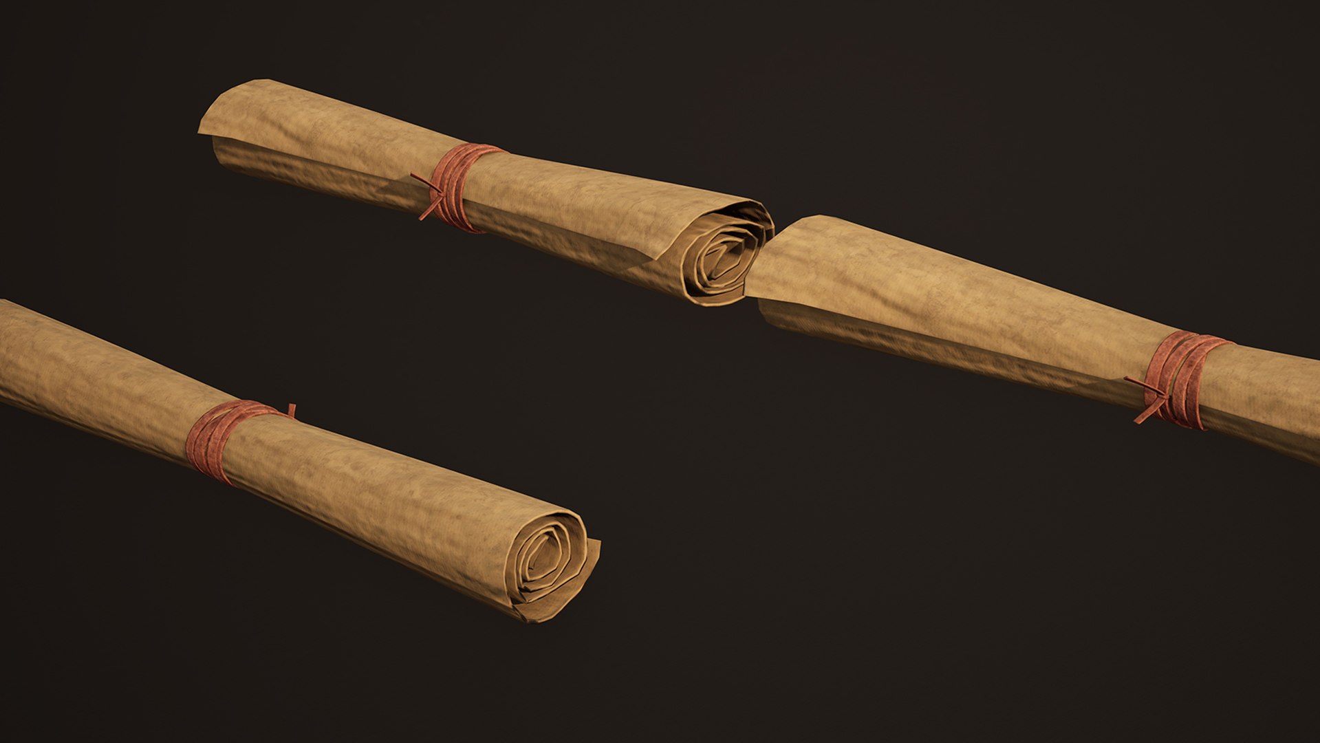 Scroll Model - TurboSquid 1686479