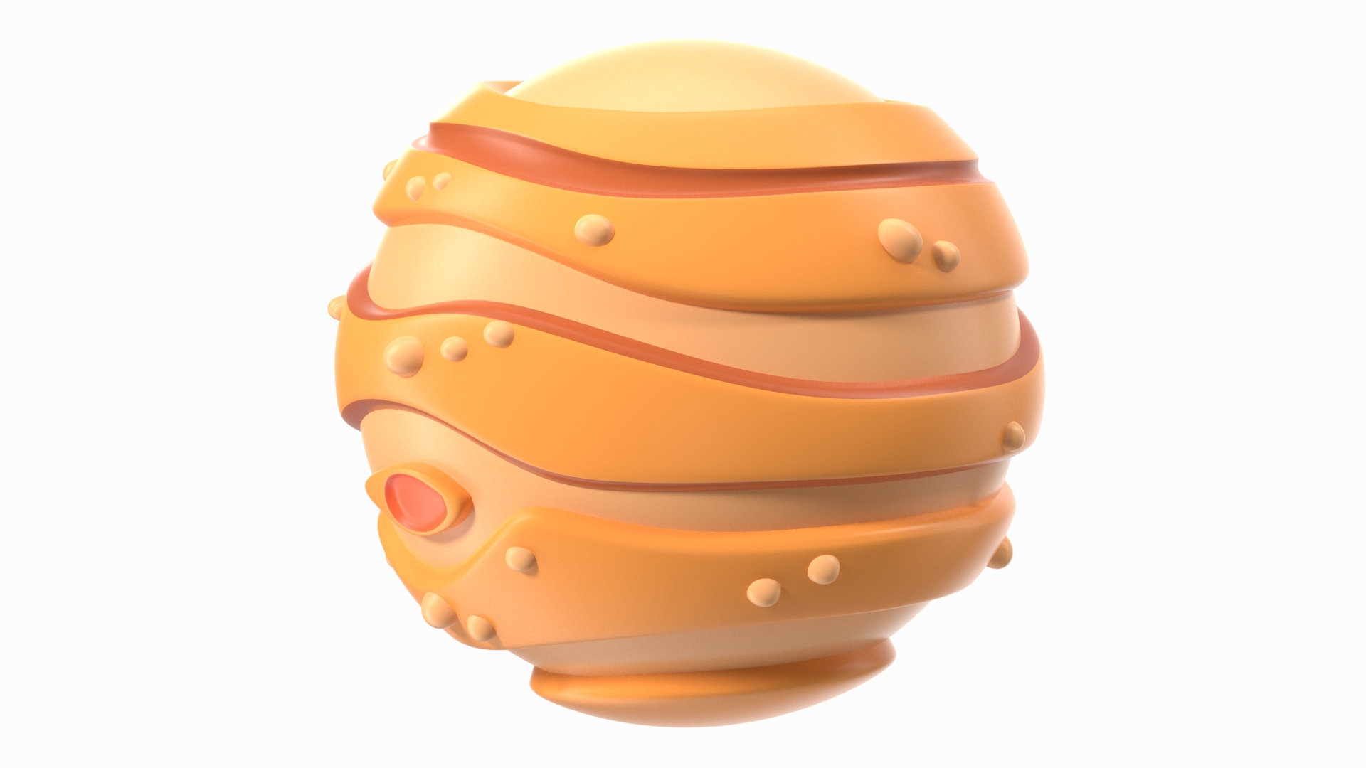 3D Cartoon Planet Jupiter - TurboSquid 1865723