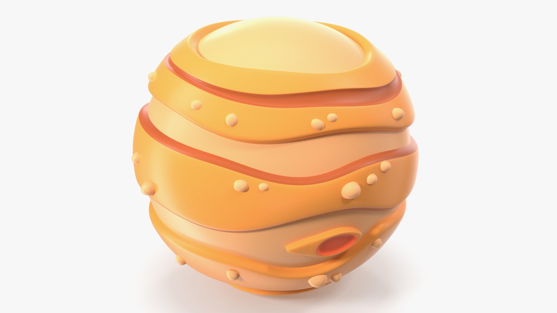 3D Cartoon Planet Jupiter - TurboSquid 1865723