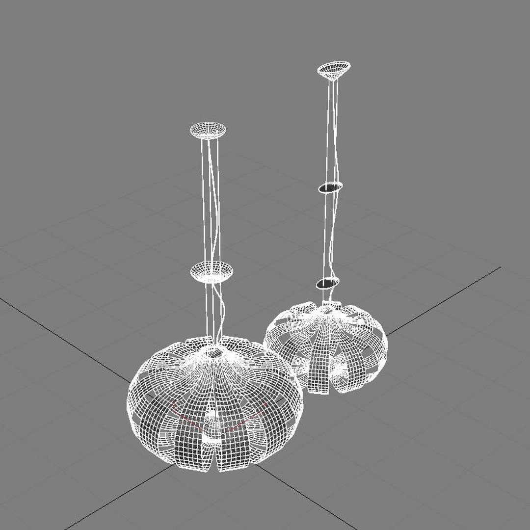 3d contemporary pendant light