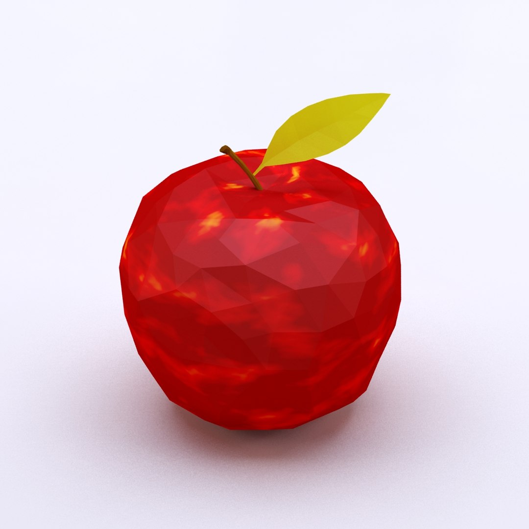 Cartoon Apple Toon 3d 3ds