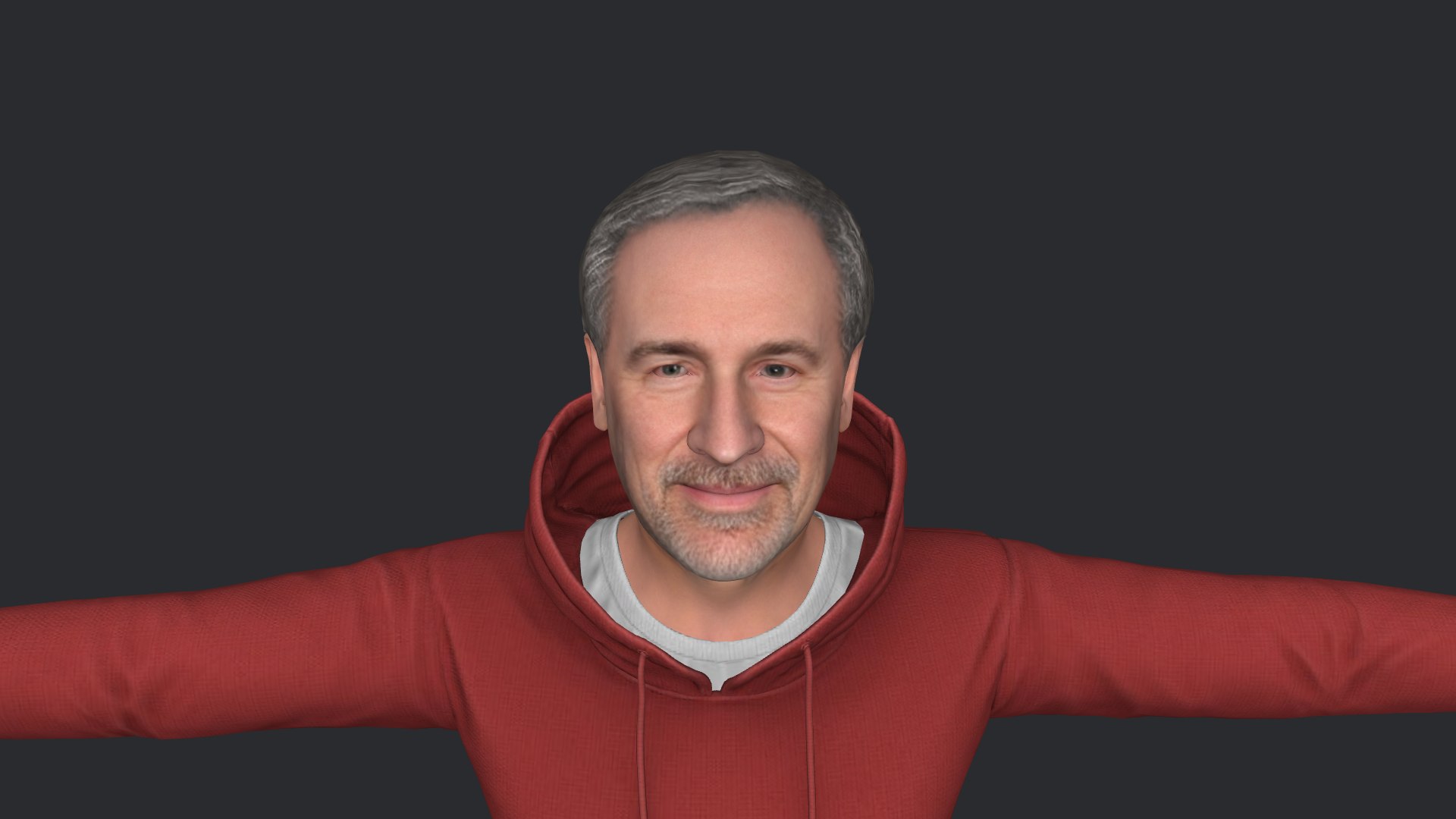 3D Steven Spielberg Hyper Realistic Full Body Fully Rigged Character ...