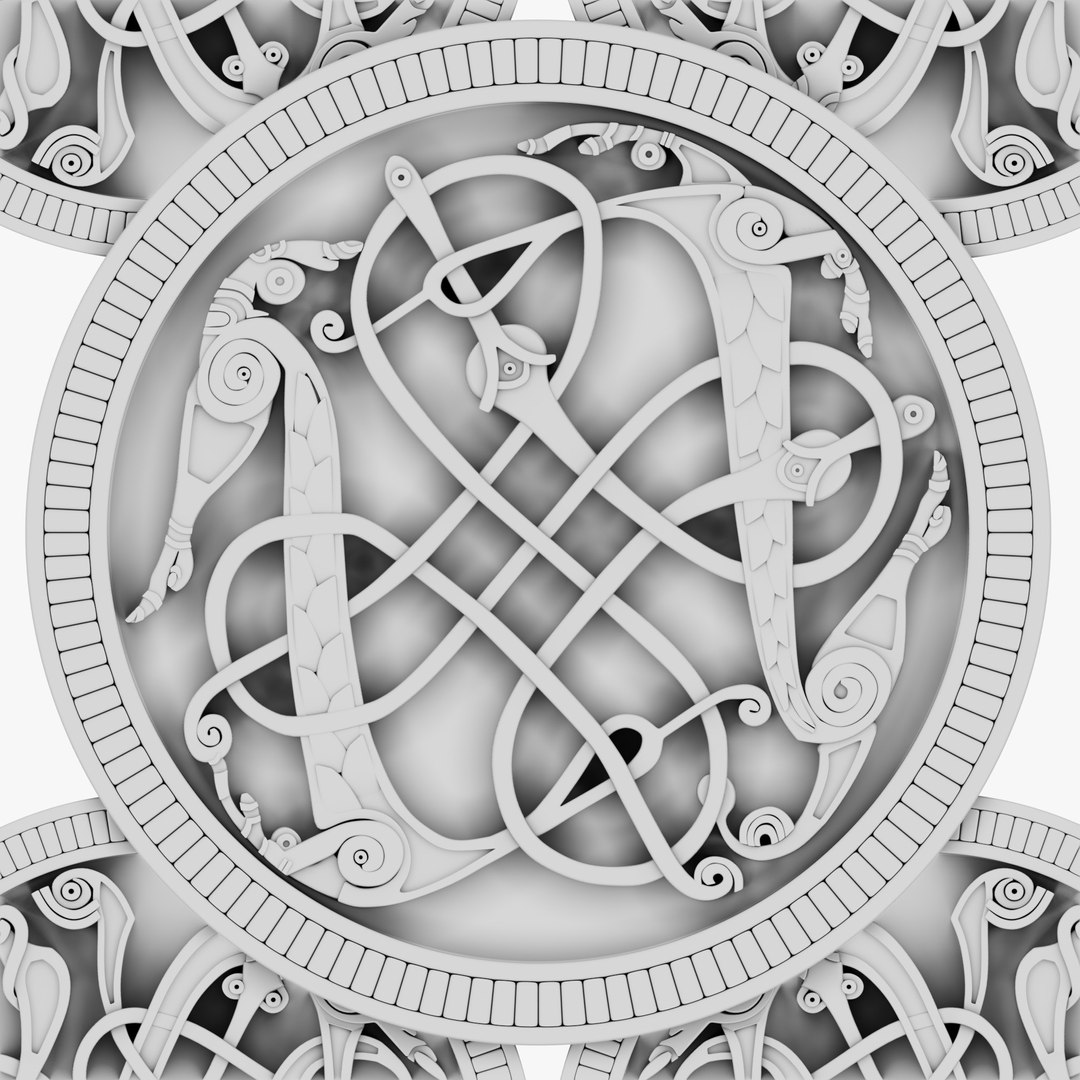 Celt celtic ornament 3D model - TurboSquid 1606915