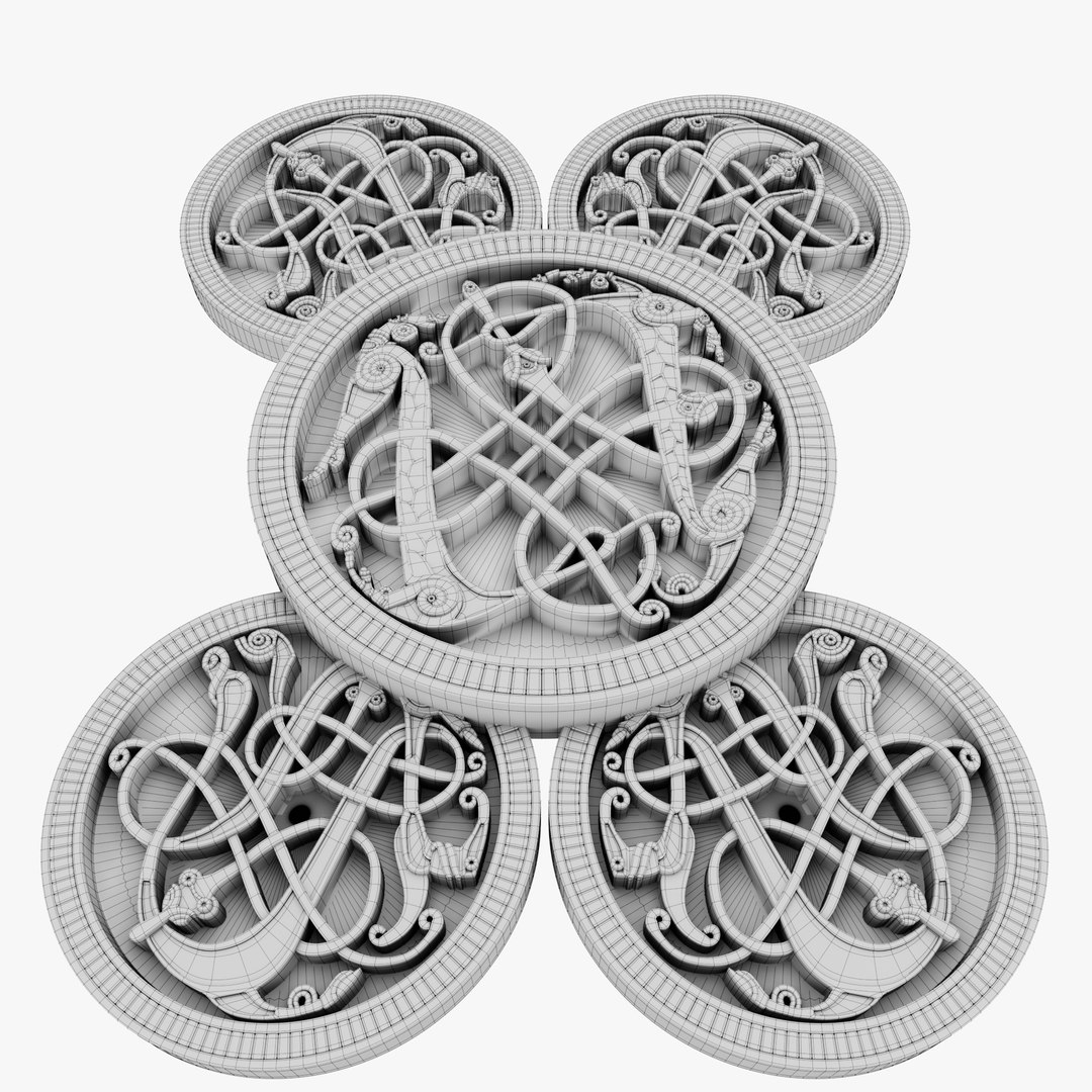 Celt celtic ornament 3D model - TurboSquid 1606915