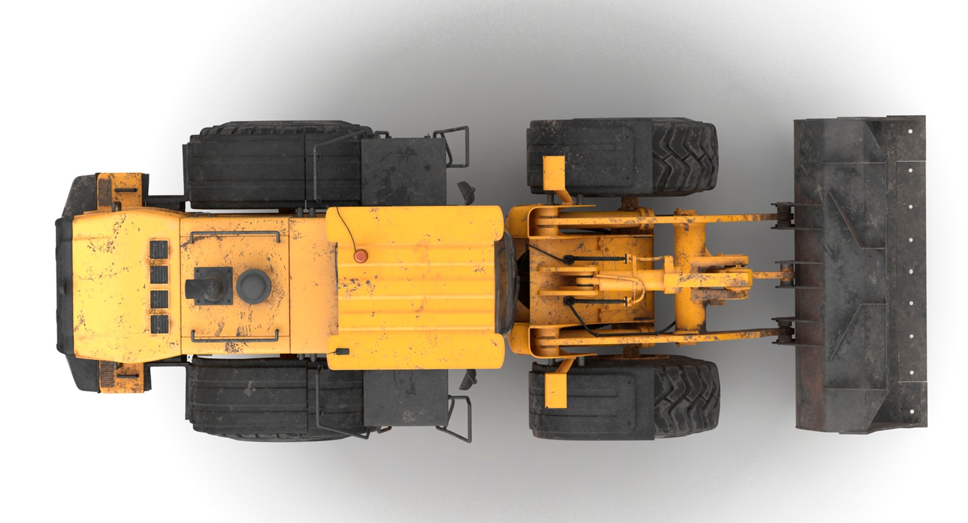 End loader 3D model - TurboSquid 1601947