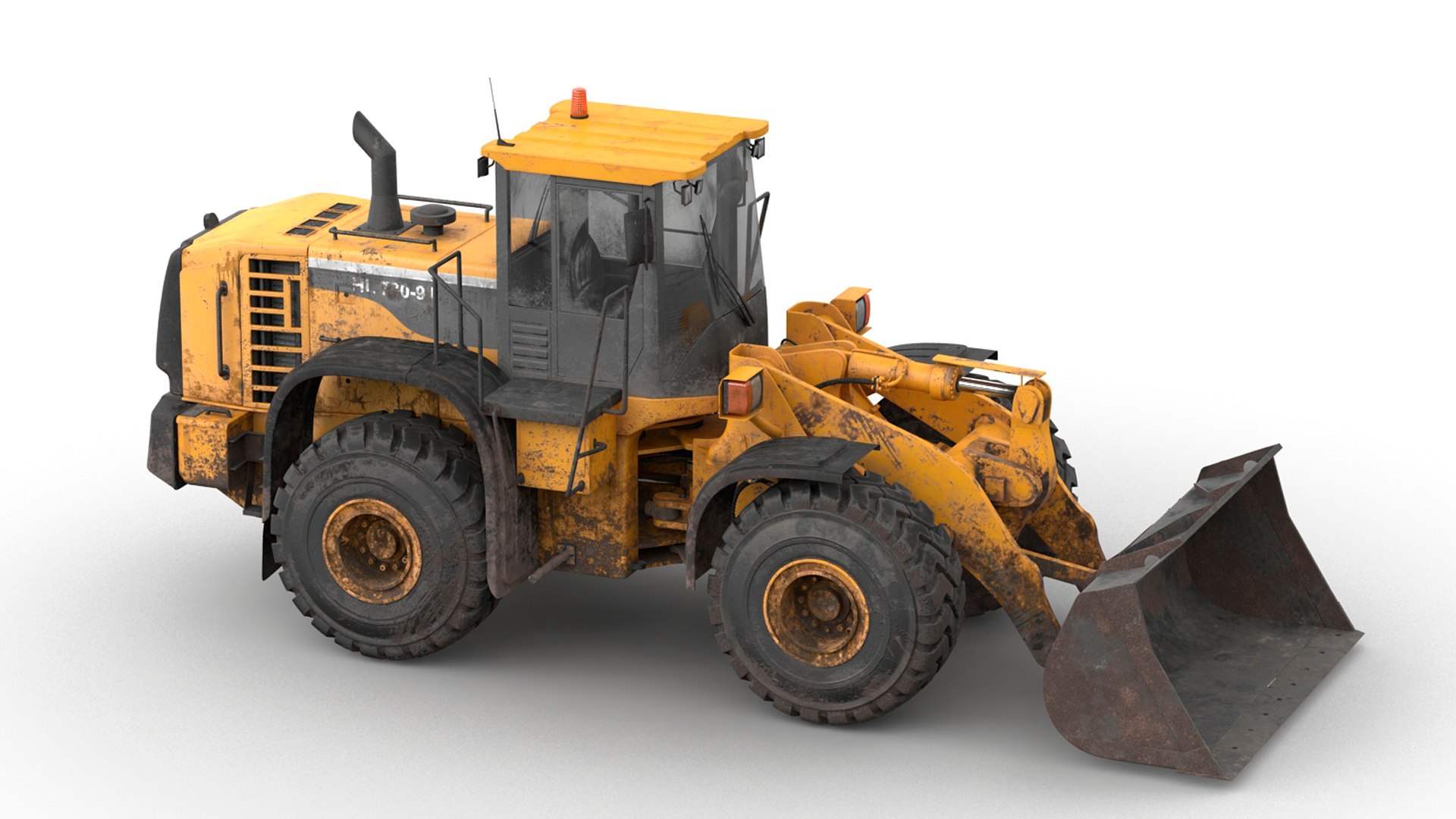 End loader 3D model - TurboSquid 1601947